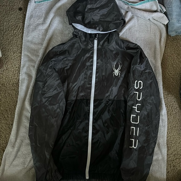 Spyder | Jackets & Coats | Spyder Logo Thin Jacket | Poshmark